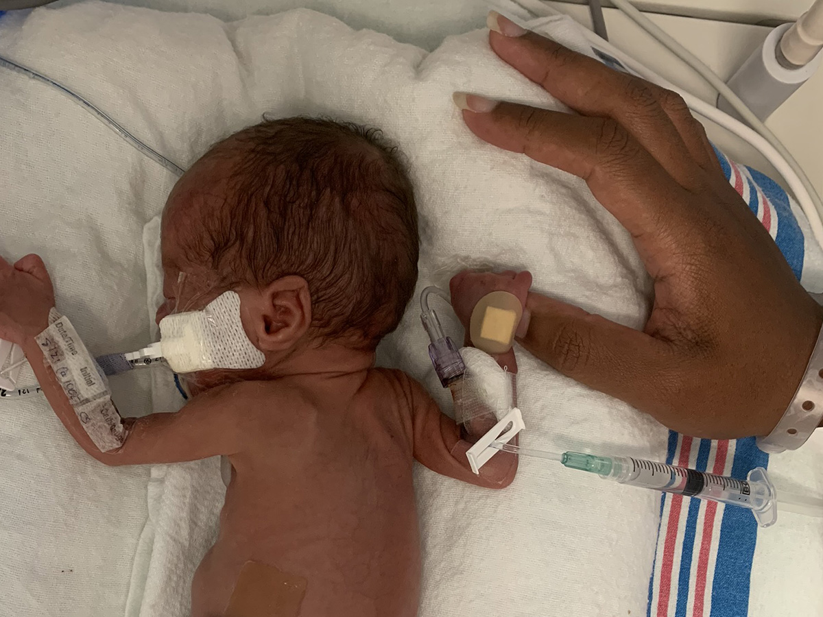 Meet the Gaston Family | ICU Baby